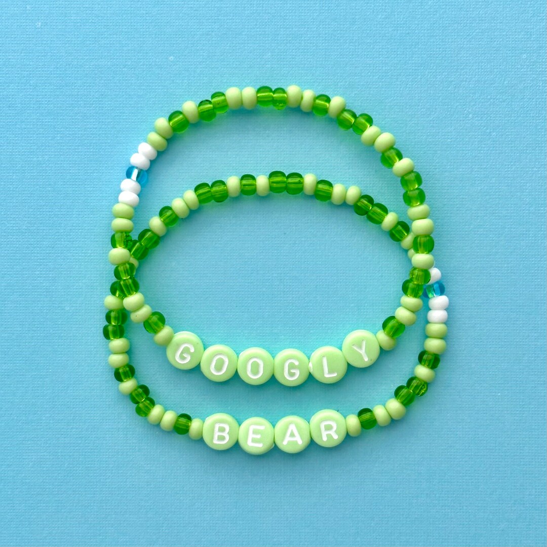 Googly Bear Bracelet Set, Monsters Inc Bracelets, Mike Wazowski ...