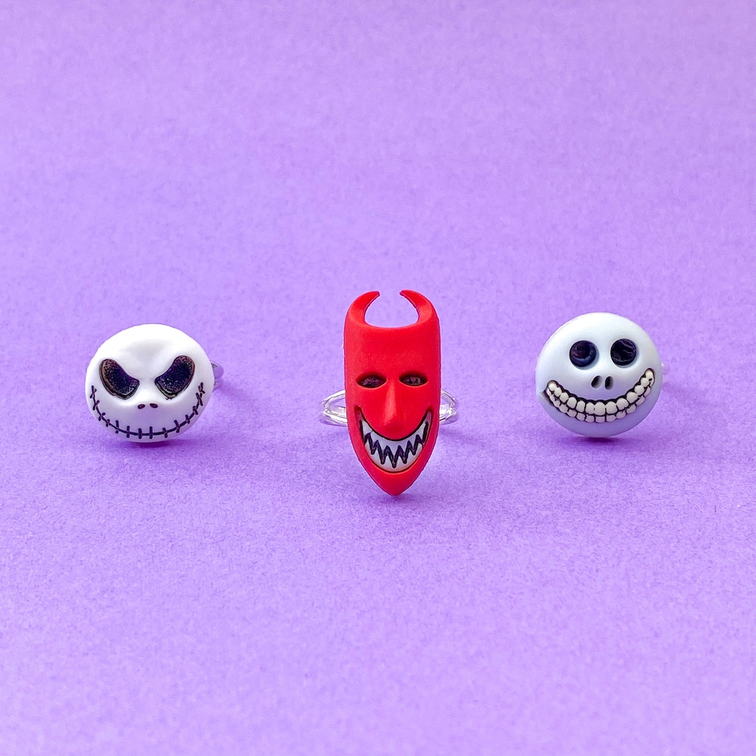 Nightmare Before Christmas Ring, Halloween Rings, Fashion Jewelry - Etsy