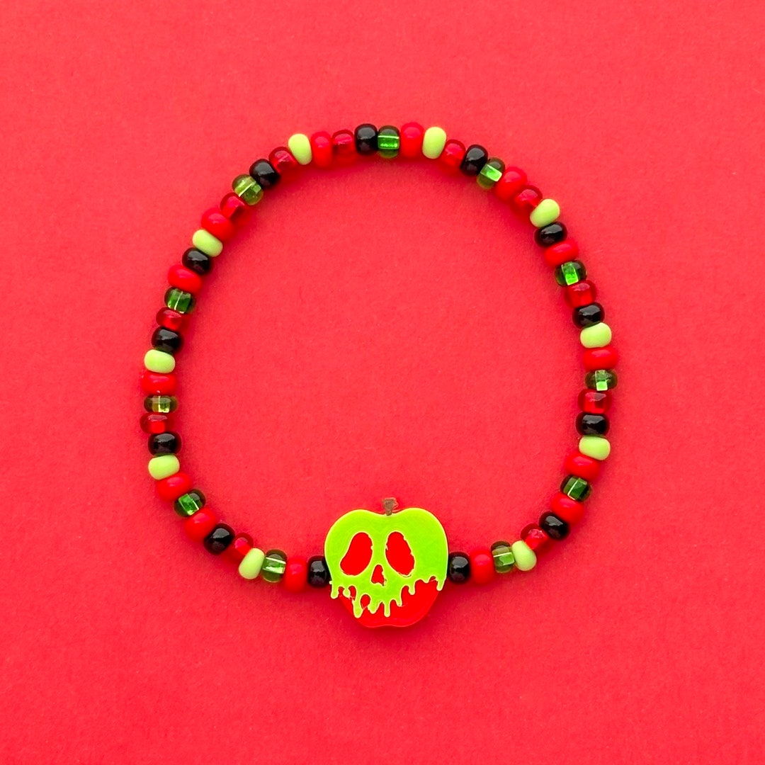 Poison Apple Bracelet, Evil Queen Bracelet, Snow White Bracelet - Etsy