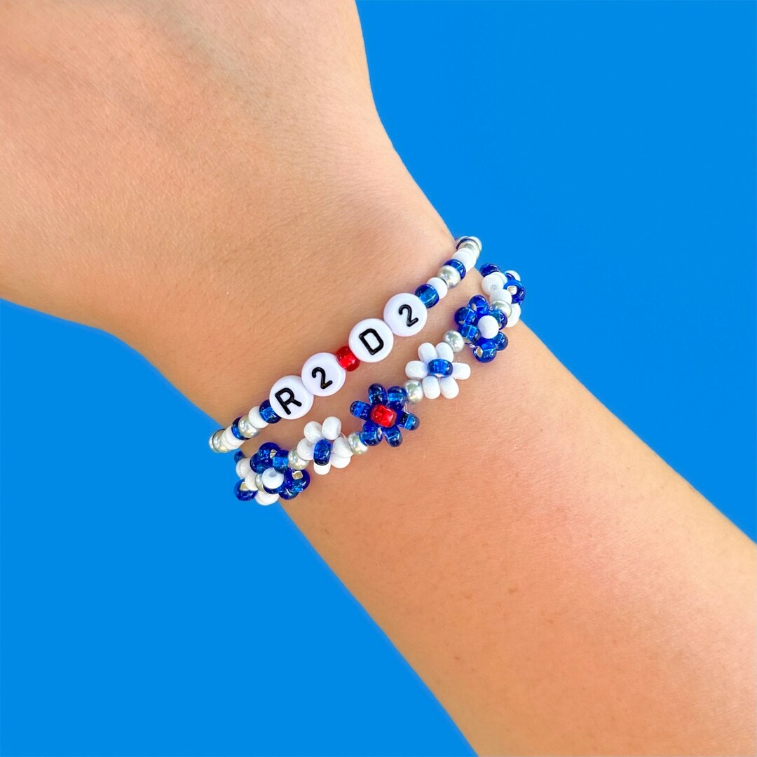 Star Wars R2-D2 Bracelets, Star Wars Bracelet, R2D2 Droid Bracelets - Etsy