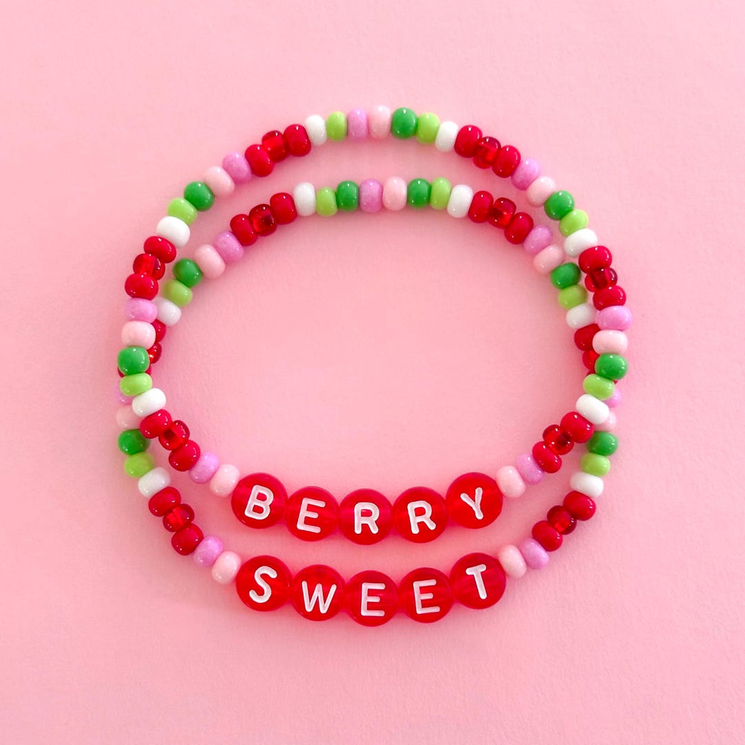 Berry Sweet Bracelets, Strawberry Shortcake Bracelets, Stretch ...