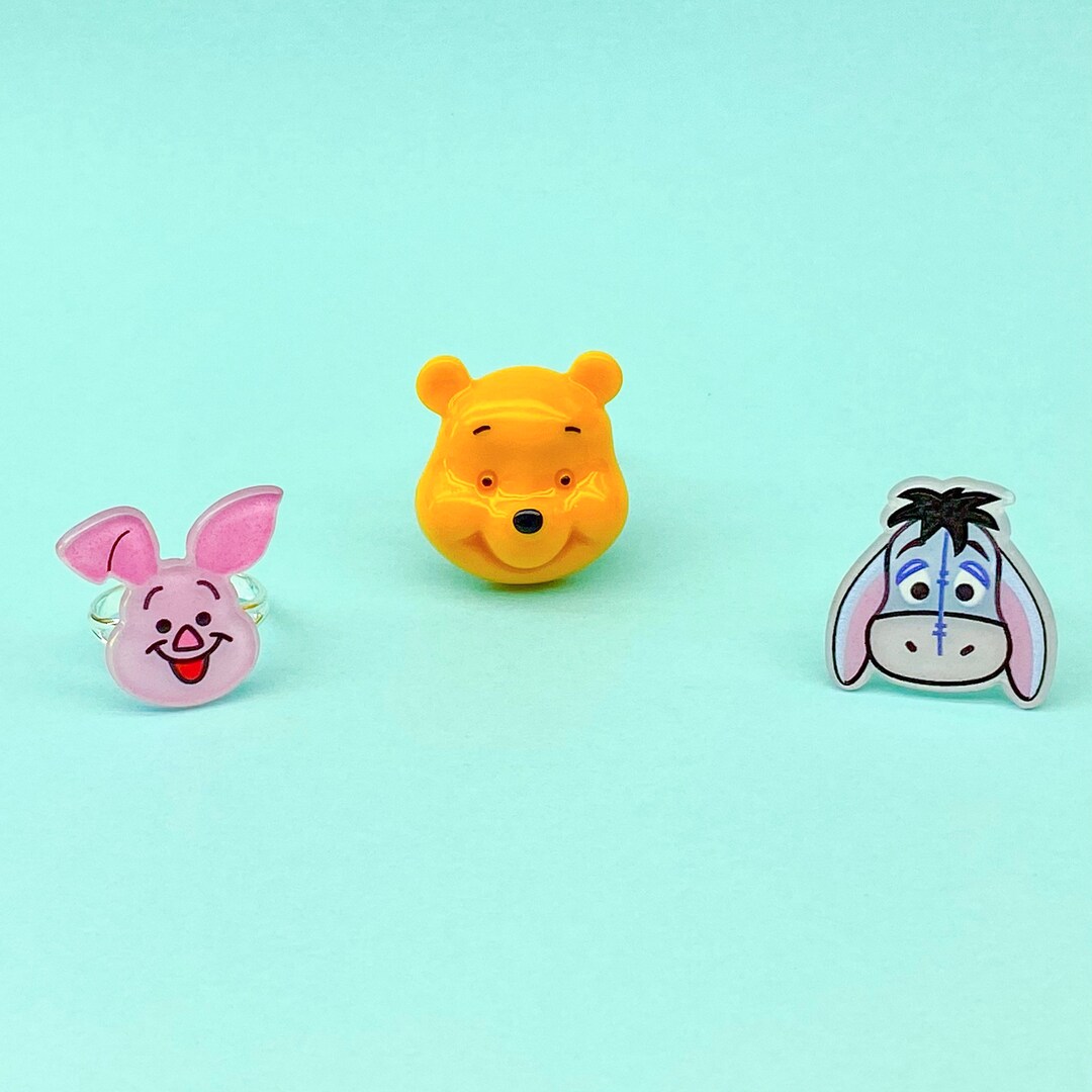 Winnie the Pooh & Friends Ring, Adjustable Rings, Park Inspired Rings ...
