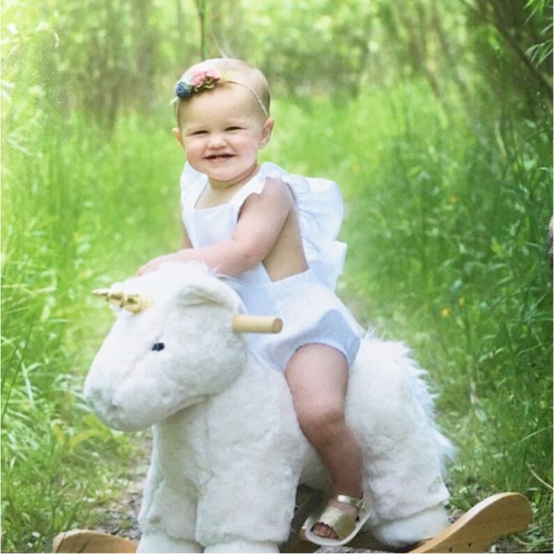 0m-4T White Romper White Baby Romper Photography Prop | Etsy