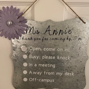 College Logo Office/classroom where Am I Sign - Etsy