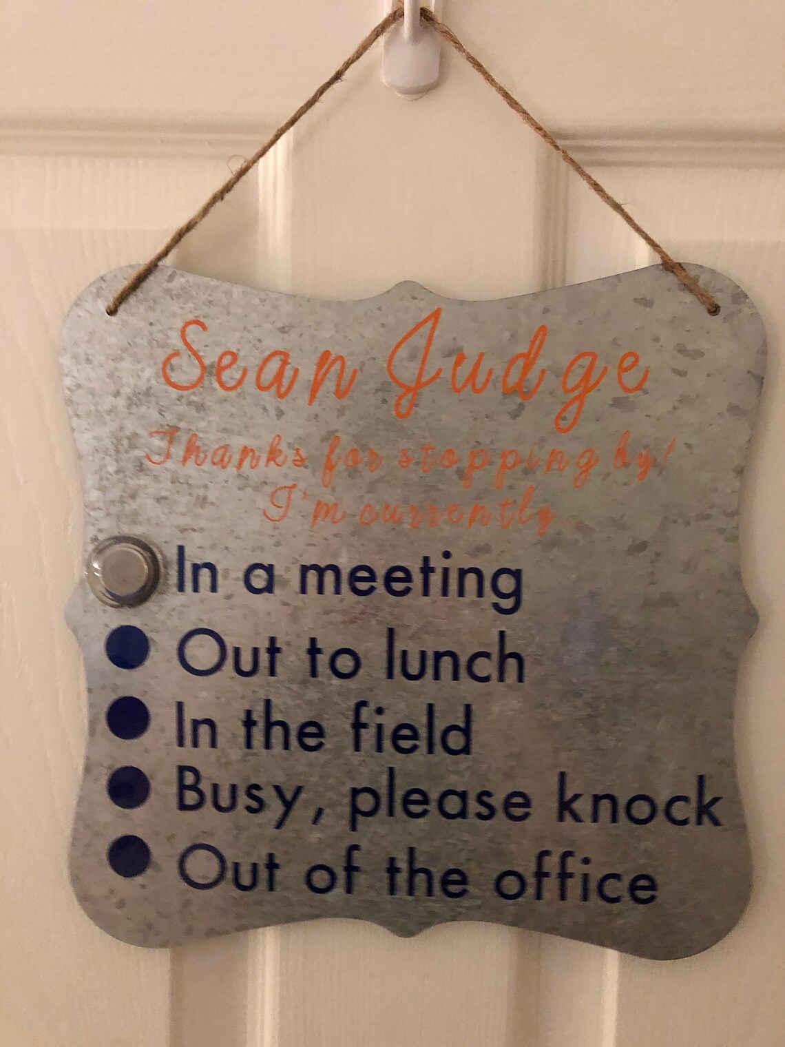 Office/classroom where Am I Sign - Etsy