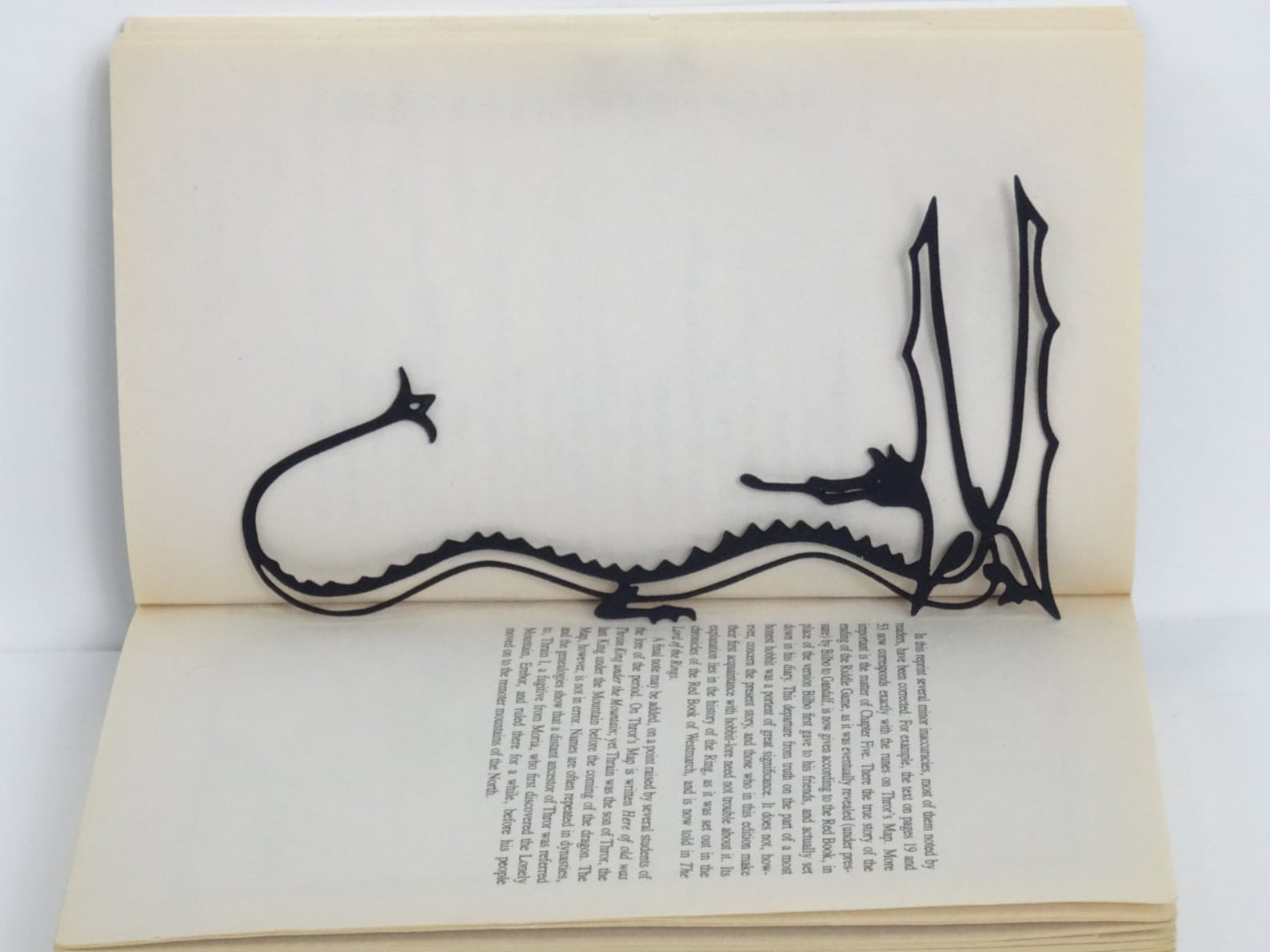 Smaug Bookmark From the Hobbit - Etsy