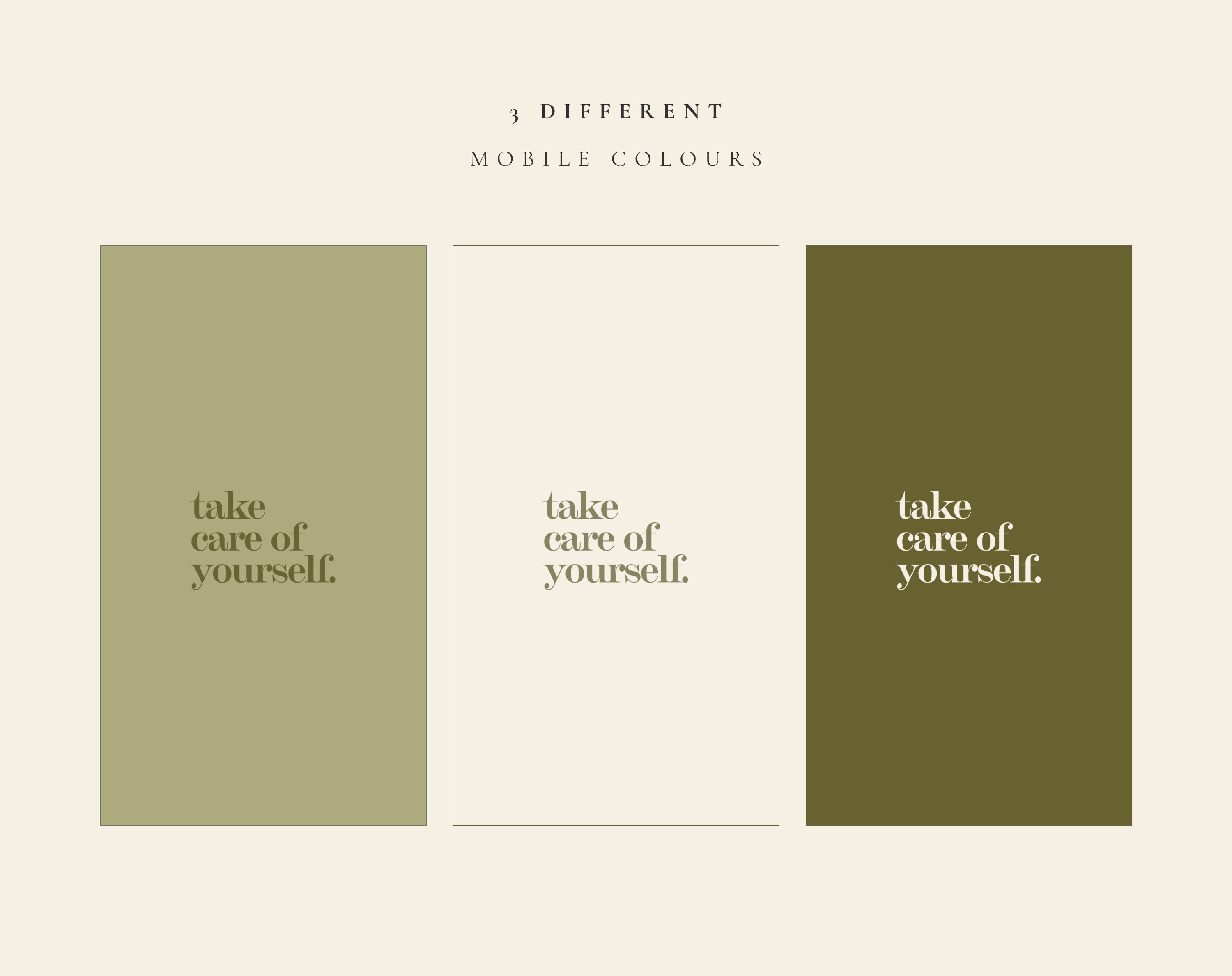 Minimal Affirmation Wallpaper Backgrounds | Neutral Earthy Colours ...