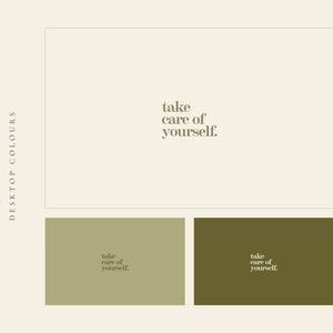 Minimal Affirmation Wallpaper Backgrounds | Neutral Earthy Colours ...