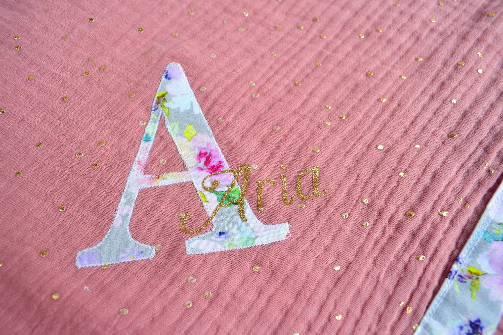 Personalised Muslin Square. Baby Blanket. Muslin Baby Gift . Blanket ...