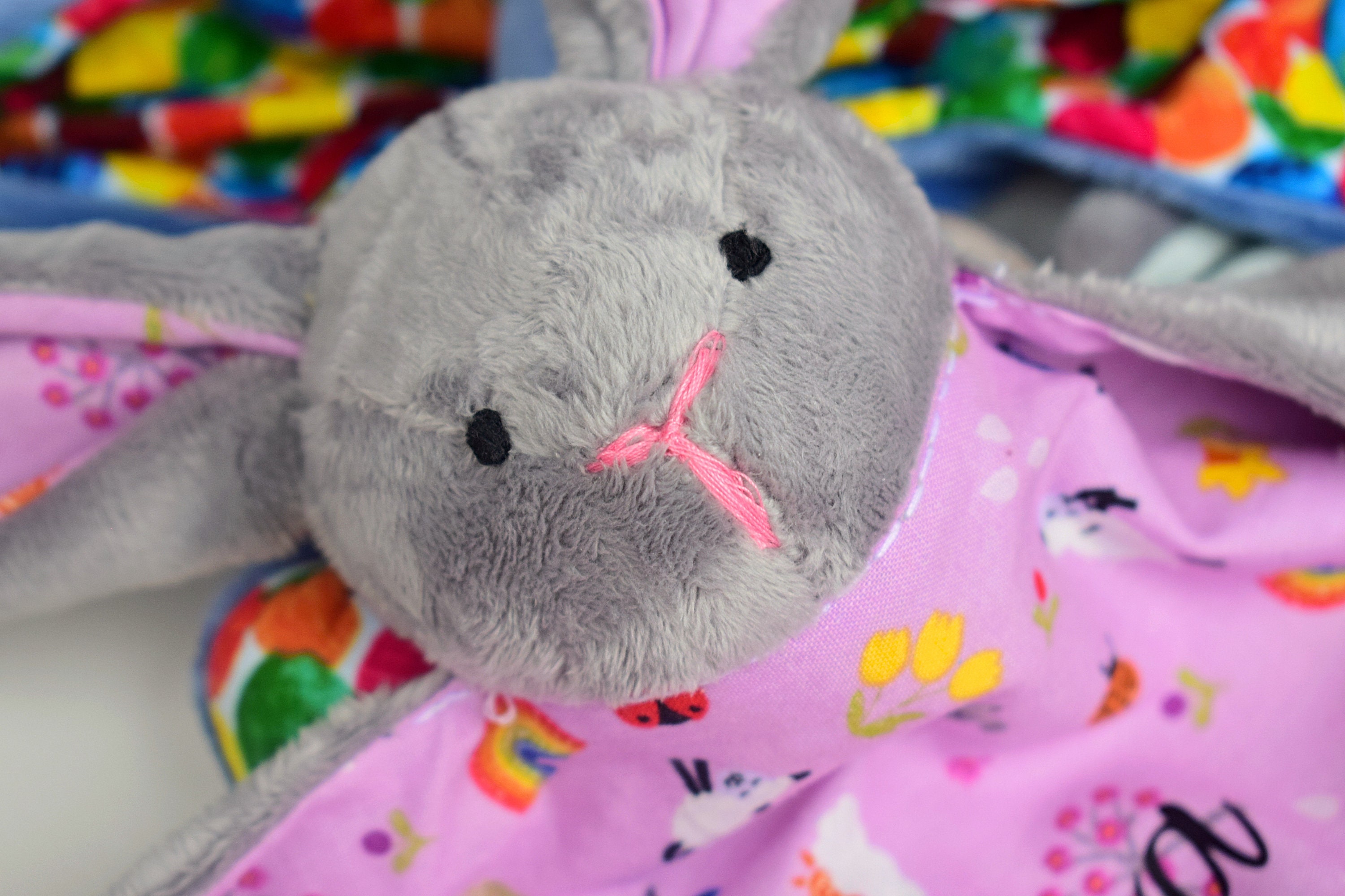 Personalised Bunny Comforter. Rabbit. Baby Shower Gift. Baby - Etsy UK