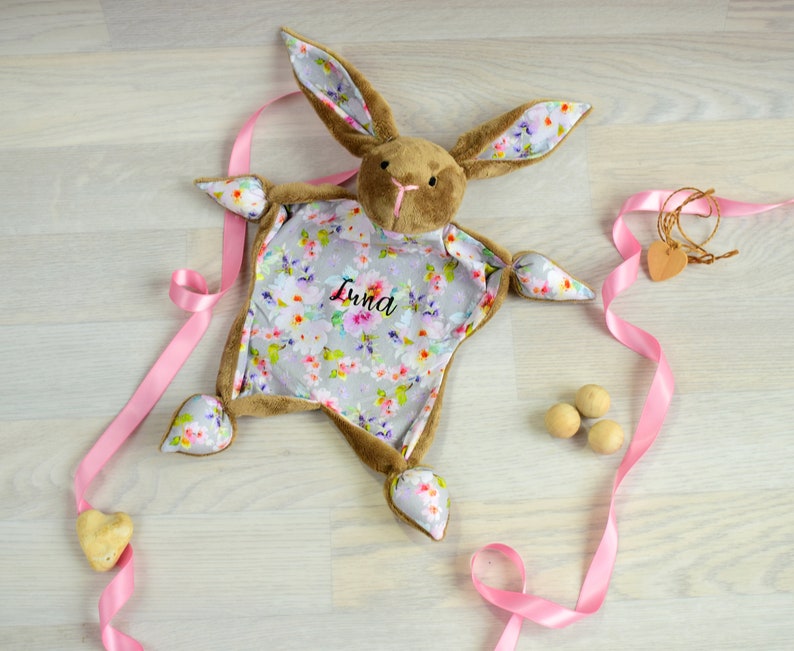 Personalised Bunny Comforter. Rabbit. Baby Shower Gift. Baby | Etsy