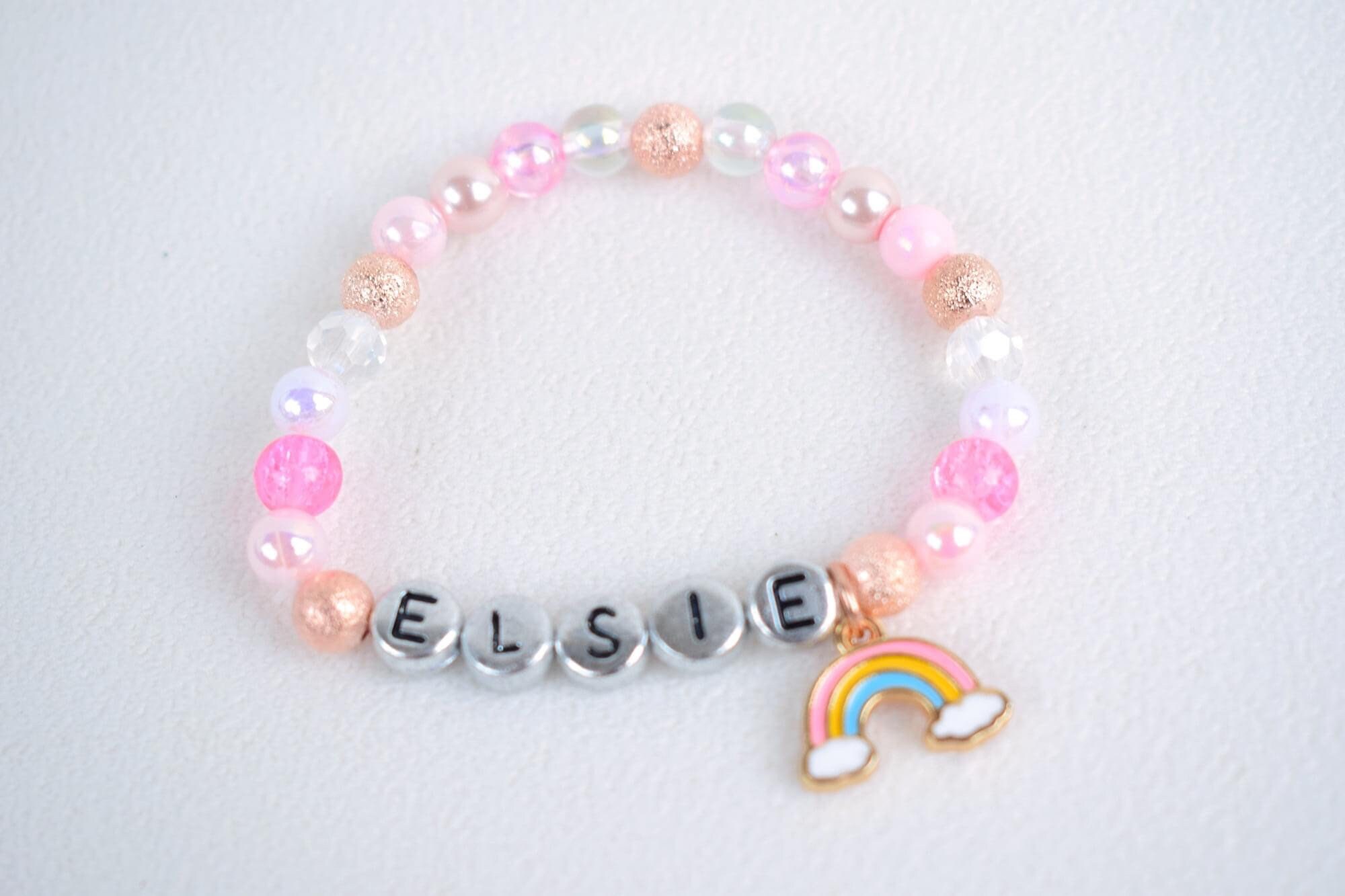 Kids Personalised Bracelets. Sibling Gift. Big Sister Present. - Etsy UK