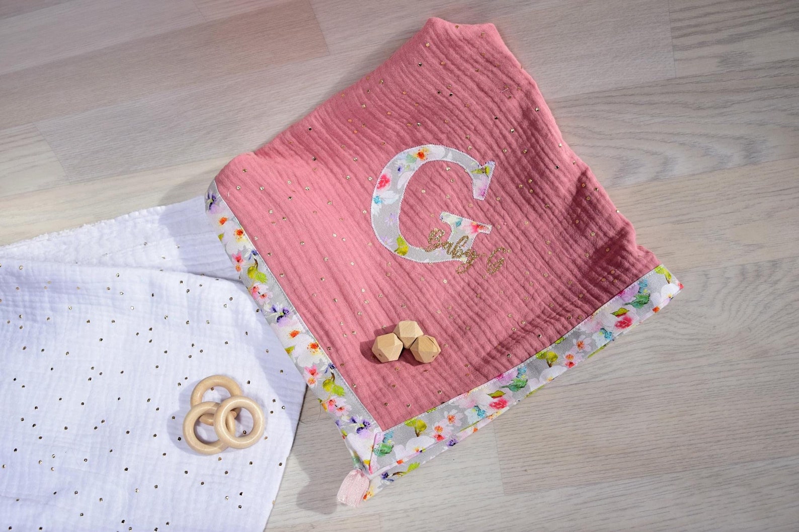 Personalised Muslin Square. Baby Blanket. Muslin Baby Gift . Blanket ...