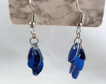 Blue Scale Mail Scales - Etsy