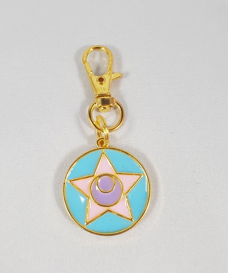 Pastel Star Keychain / Magical Girl Keychain / Star Jewelry / | Etsy
