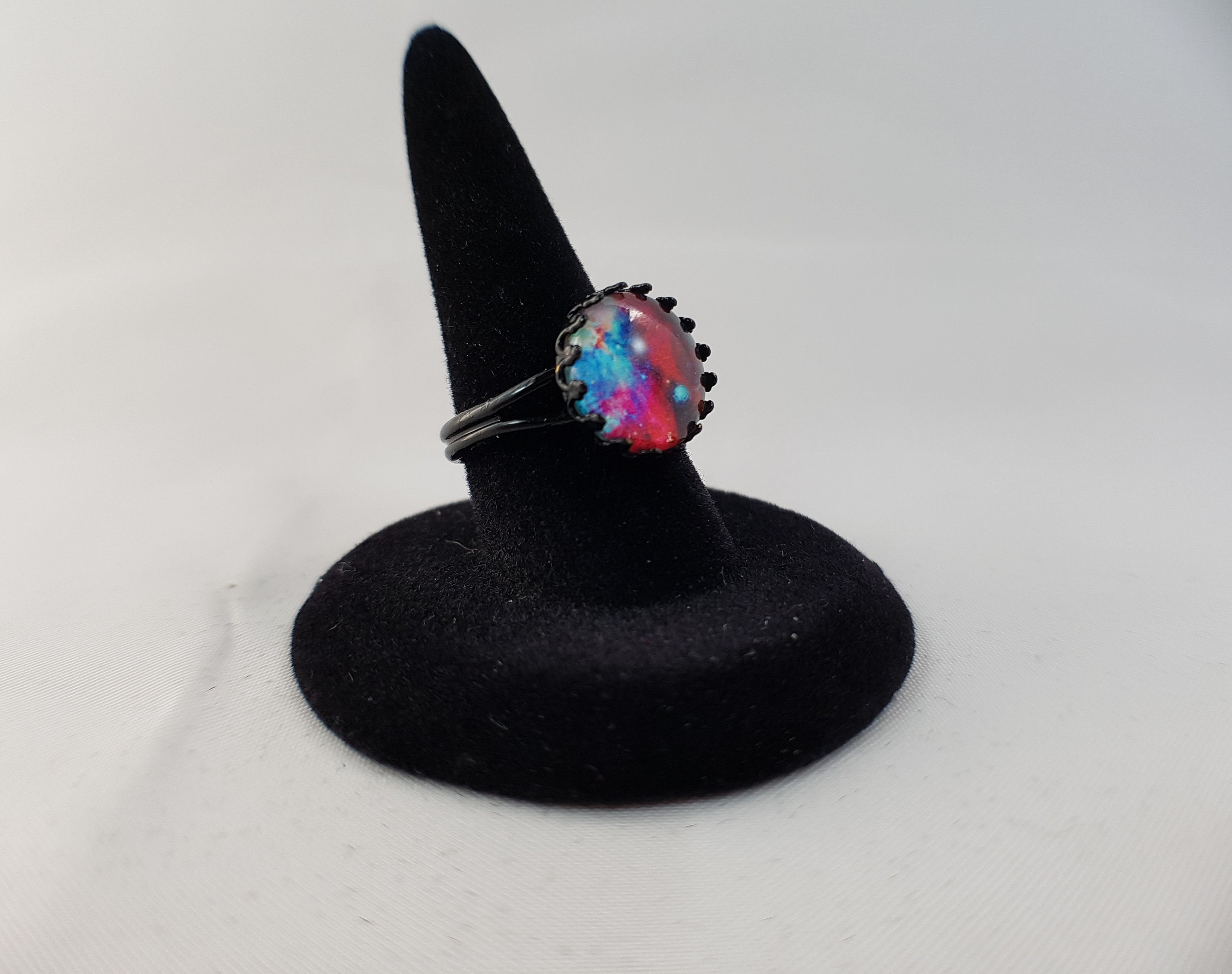 Space Ring / Space Jewelry / Universe Ring / Galaxy Ring | Etsy