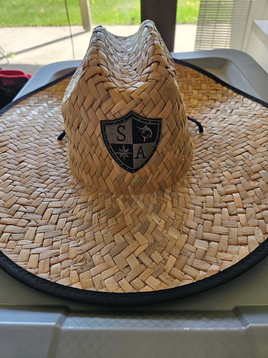 SA Co. Straw Hat UPF 50 Protection Tribal Blue Under Brim Soul of ...