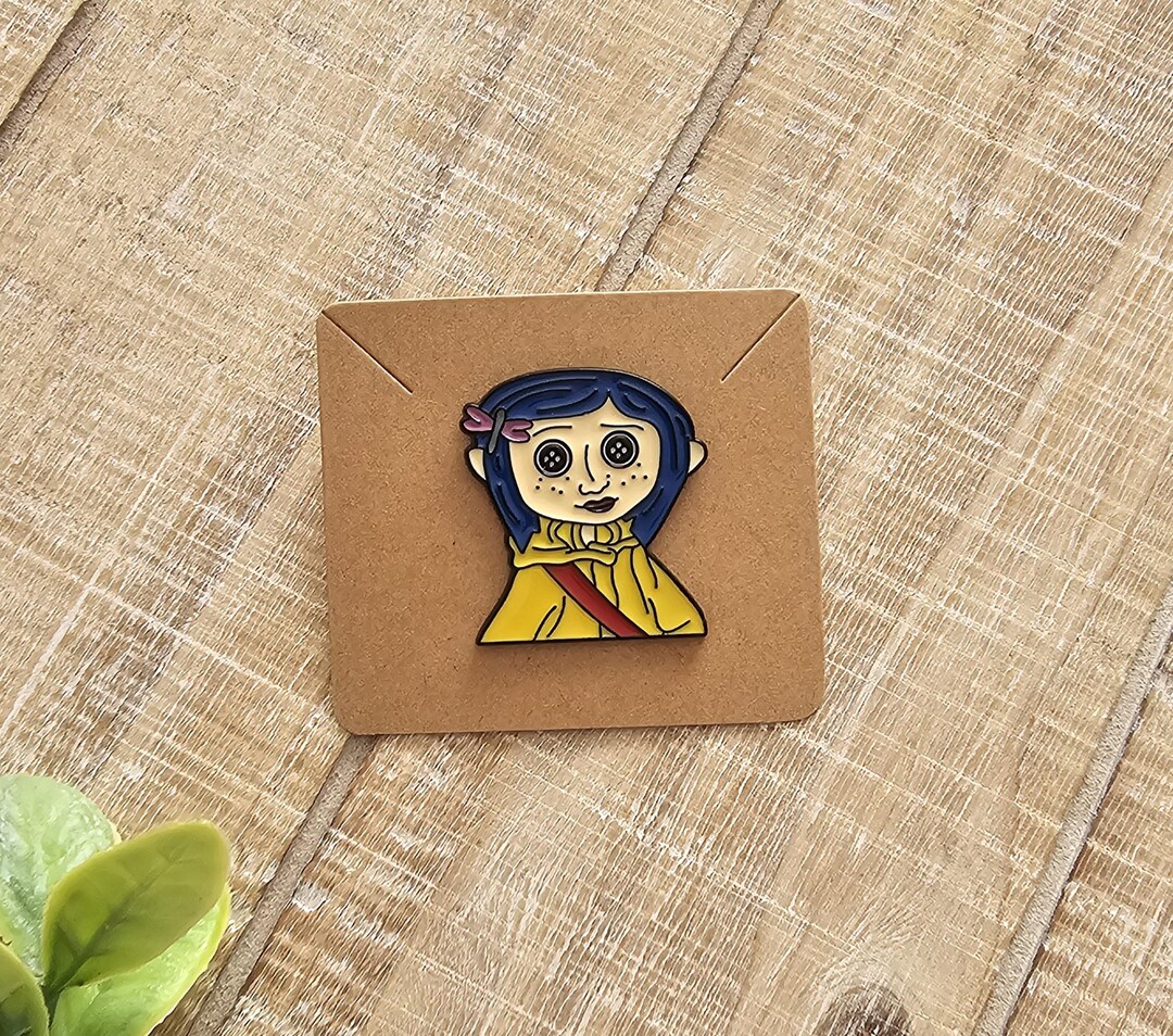 Coraline Enamel Pin | Coraline Doll | Merch | Key | the Other Mother ...