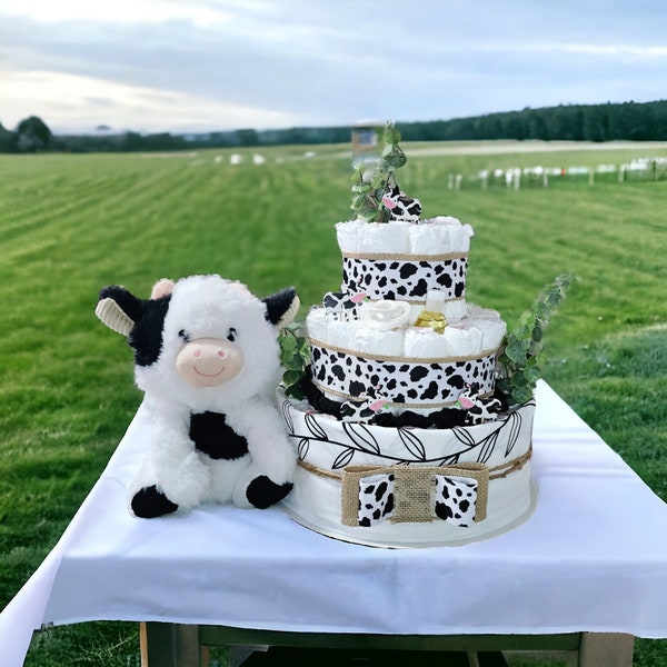 Farm Diaper Cake - Etsy