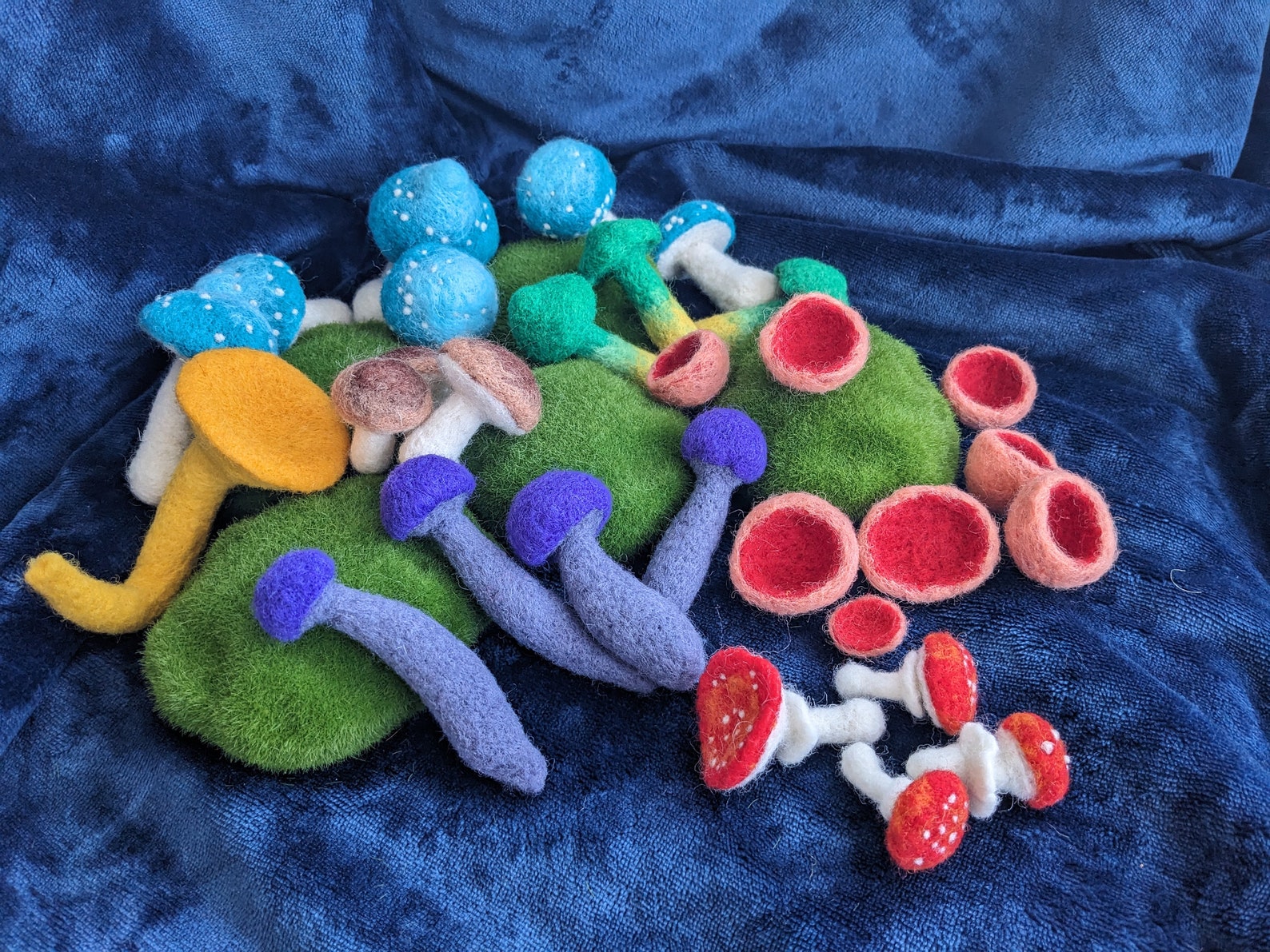 Needle Felted Wool Porcini Penny Bun Boletus Edulis Mushrooms Fungi ...