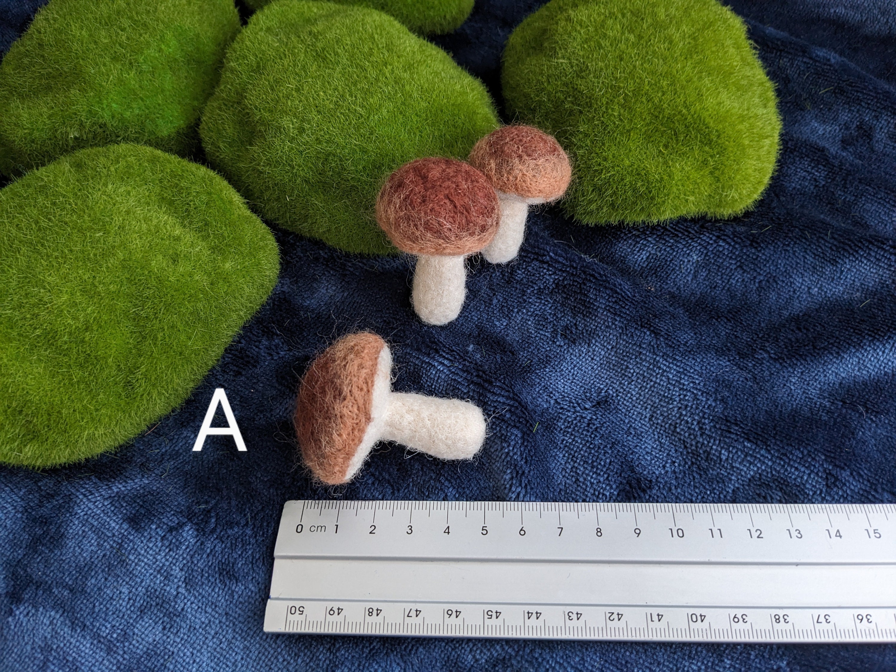 Needle Felted Wool Porcini Penny Bun Boletus Edulis Mushrooms Fungi ...