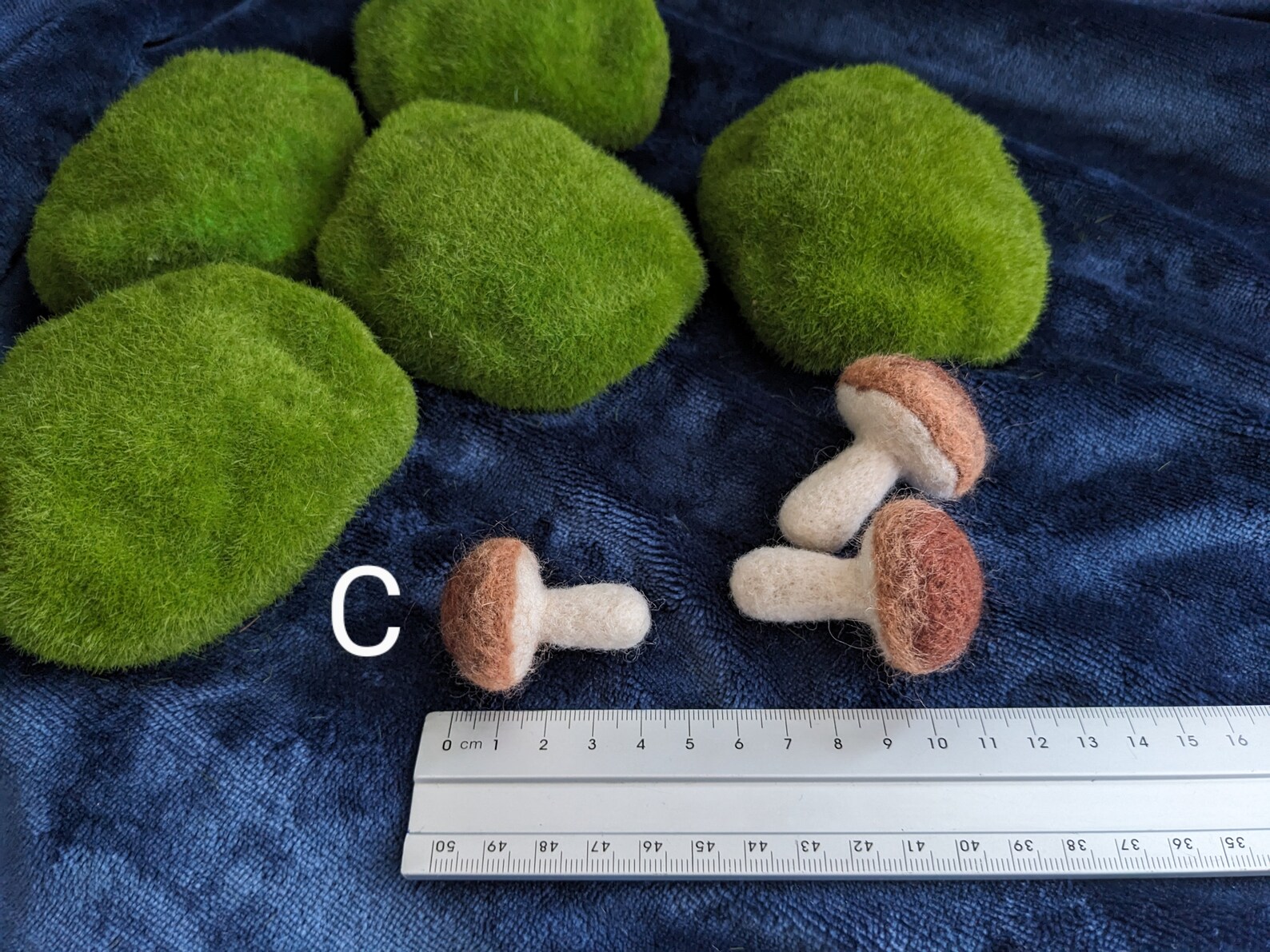 Needle Felted Wool Porcini Penny Bun Boletus Edulis Mushrooms Fungi ...