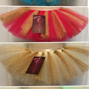 Gold Basic Tutu, Gold Tutu, Sparkle Tutu, Glitter Tutu, Baby Tutu ...