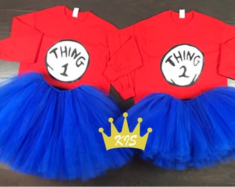 Thing 1 T Shirt - Etsy