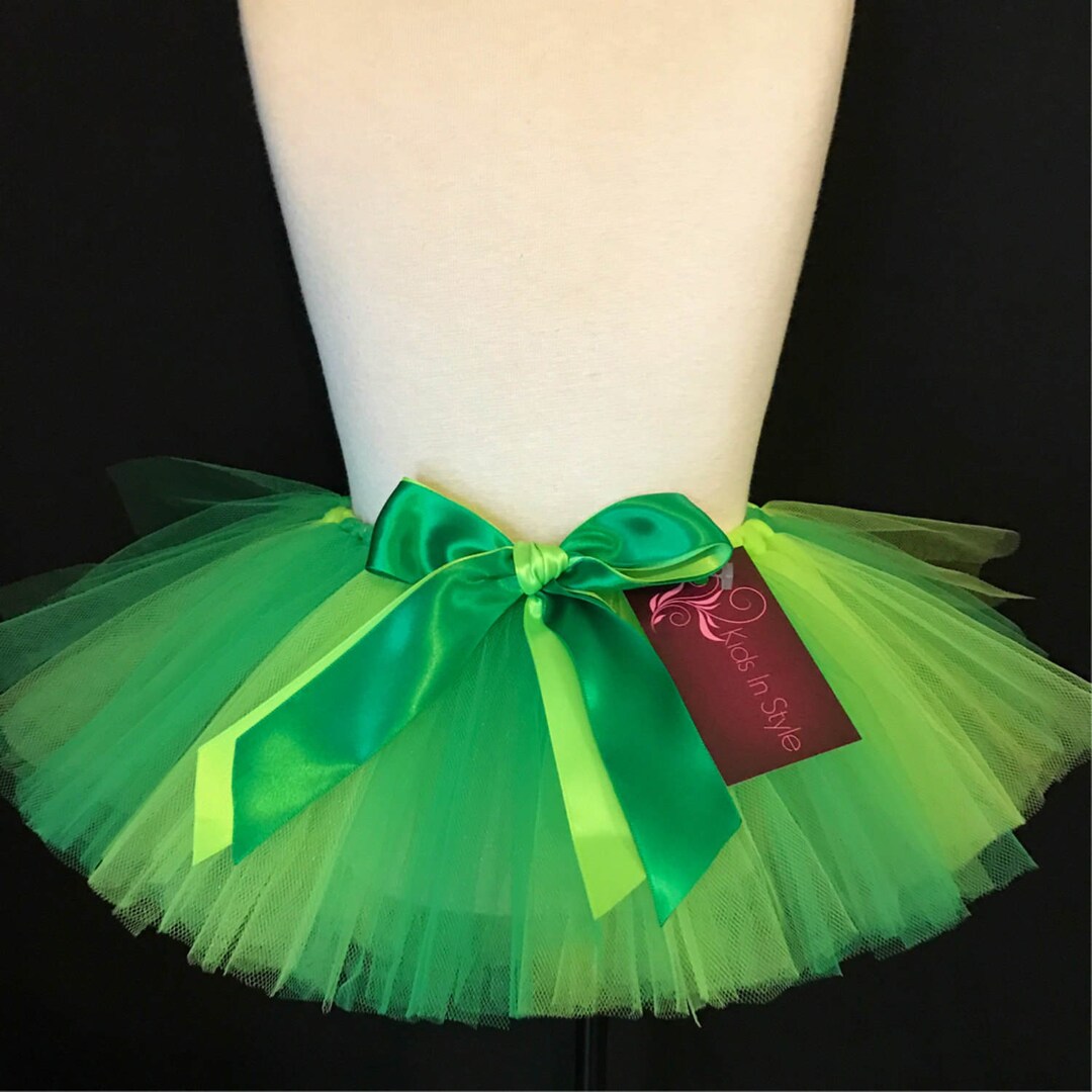 Green Tutu Tinkerbell Tutu Tutu With Bow St. Patrick Tutu - Etsy