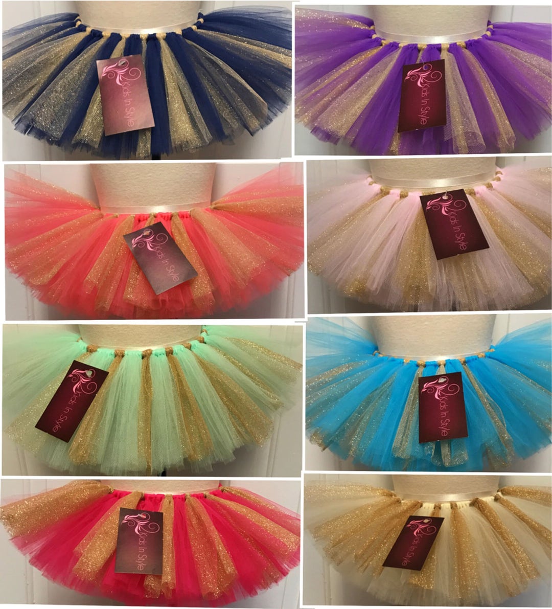 Gold Basic Tutu, Gold Tutu, Sparkle Tutu, Glitter Tutu, Baby Tutu ...