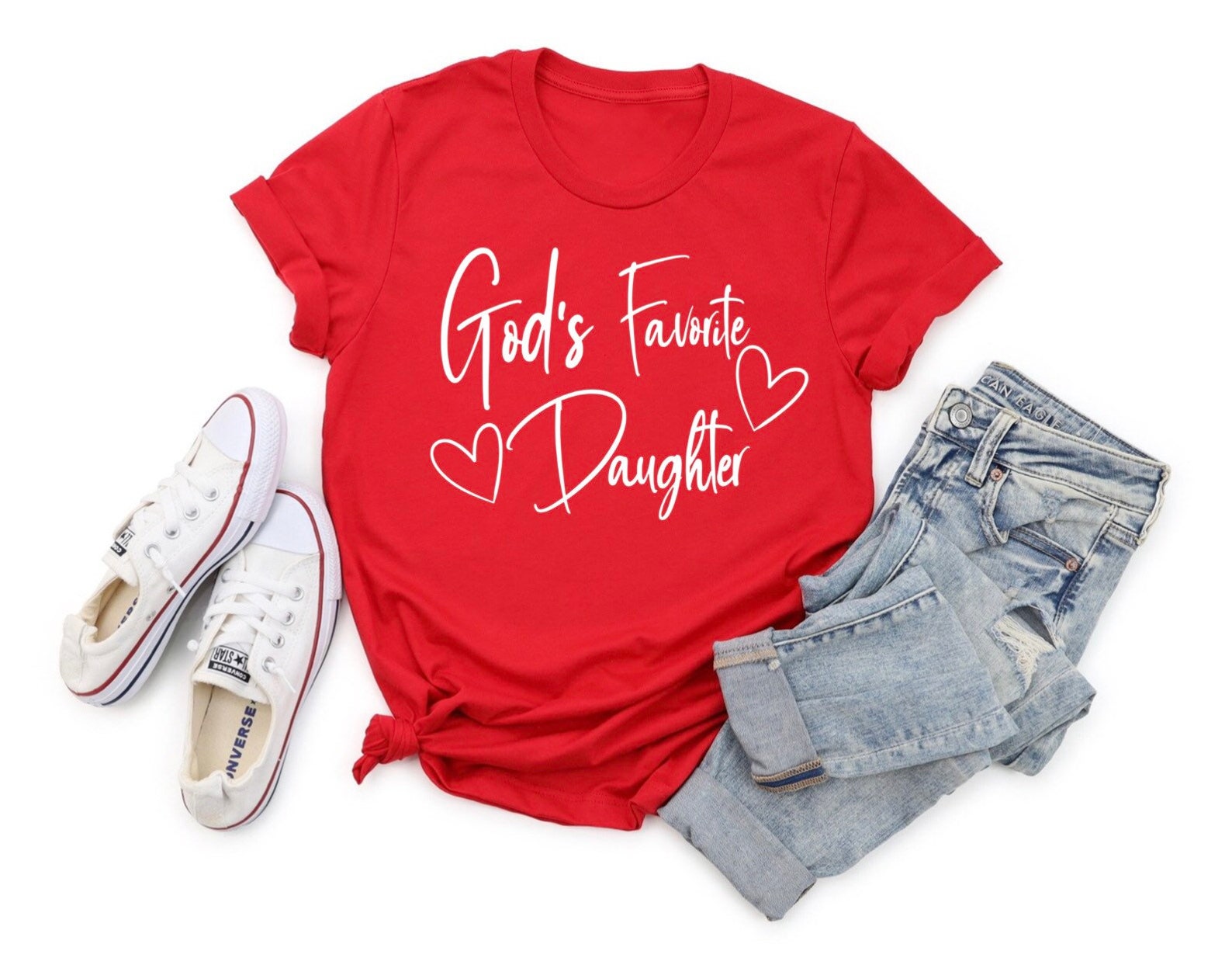 Gods Favorite Daughter Shirt God Favorite Shirt Religious - Etsy UK