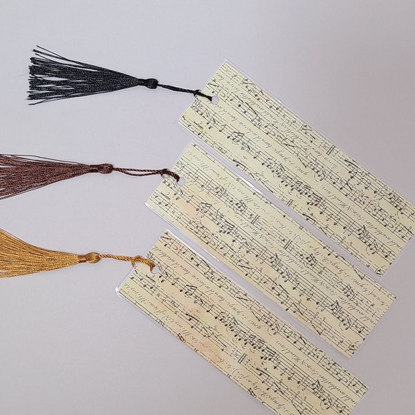 Music Bookmark - Etsy