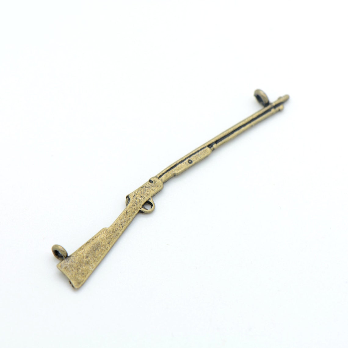 1 Gun Charm Connector Rifle Charm Shotgun Charm Charms - Etsy