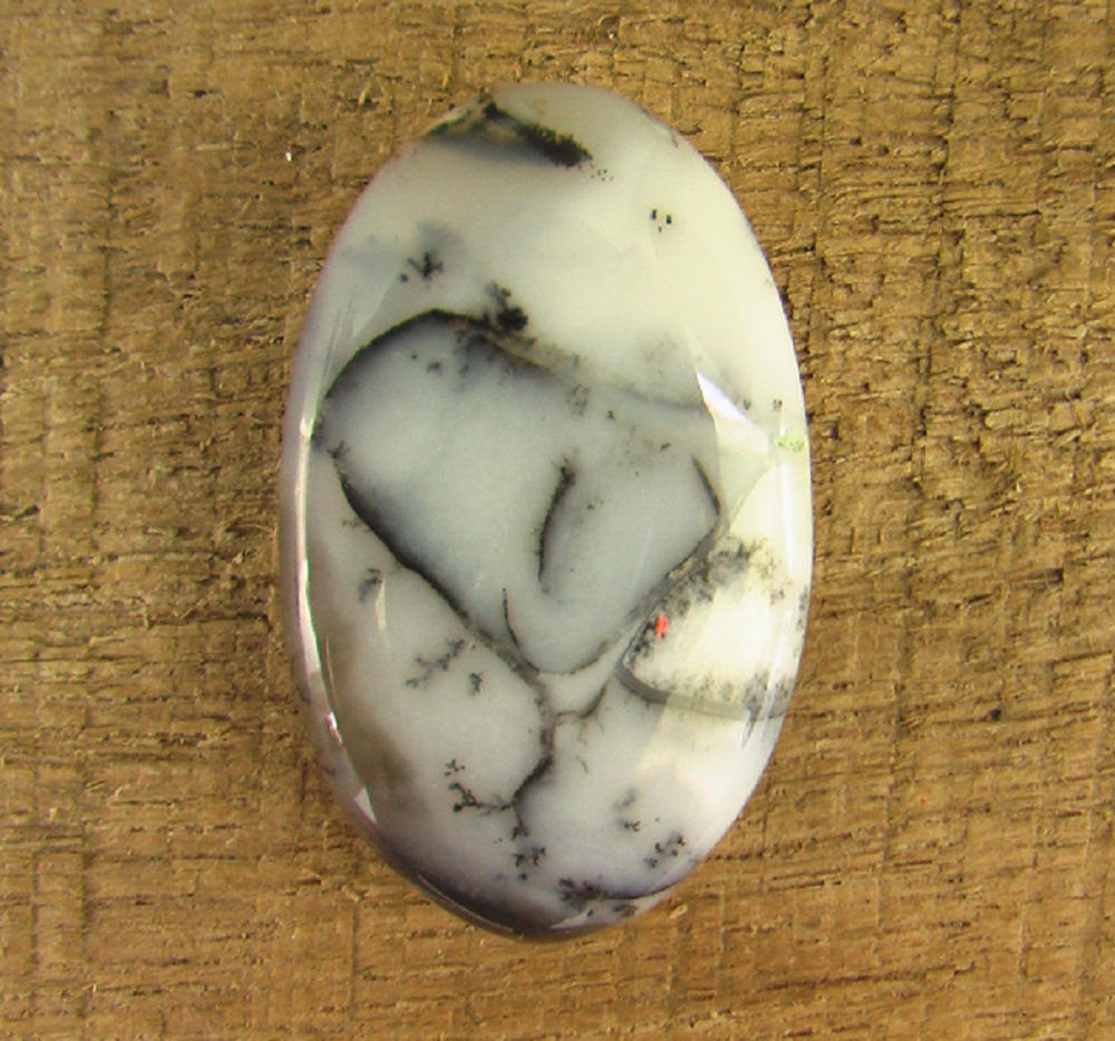 Dendritic Agate Cabochon Dendritic Agate Semi-Precious | Etsy