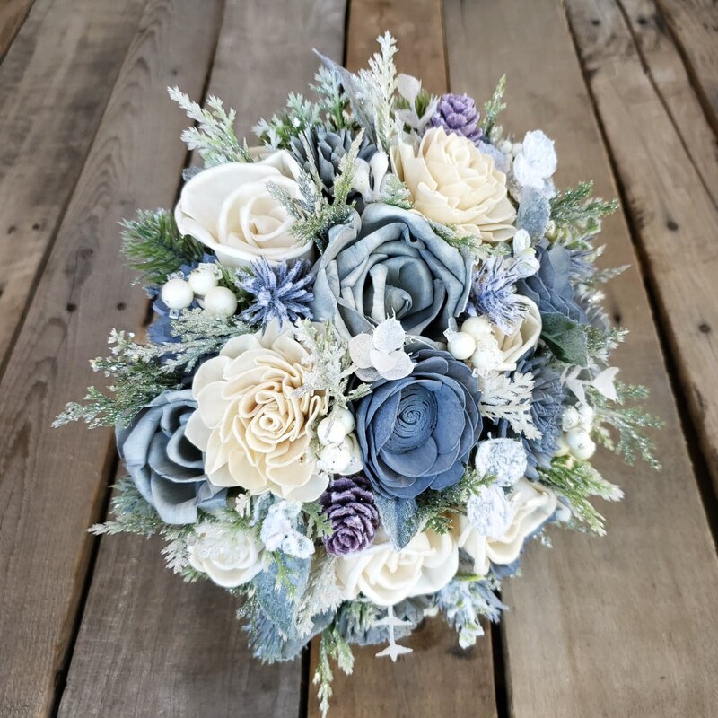 Grey Bouquet - Etsy
