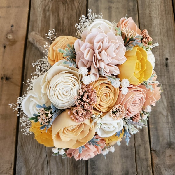 Flower Girl Bouquet - Etsy