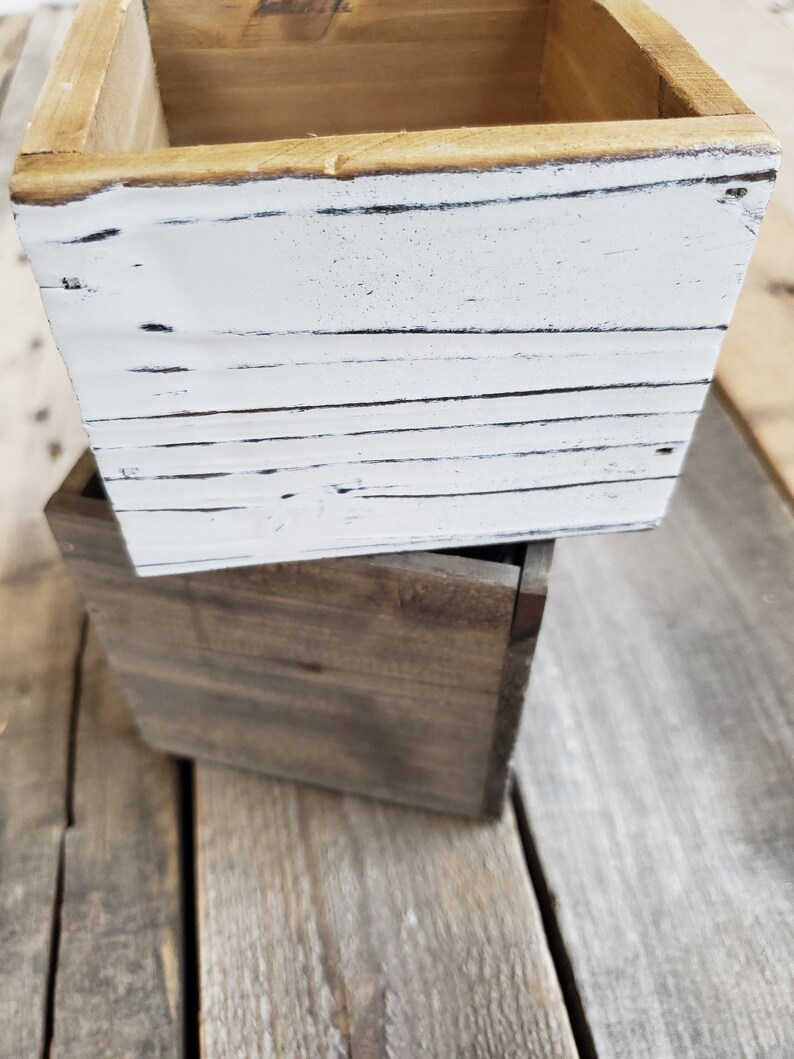 Wood Flower Floral Arrangement Table Centerpiece Flower Box | Etsy