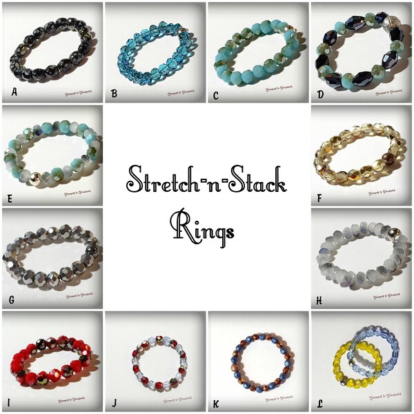 Stretch Rings - Etsy