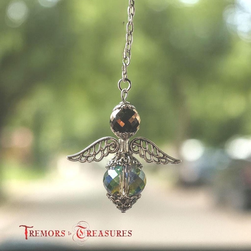 Iridescent Crystal Angel - Etsy
