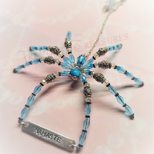 Turquoise Spider - Etsy