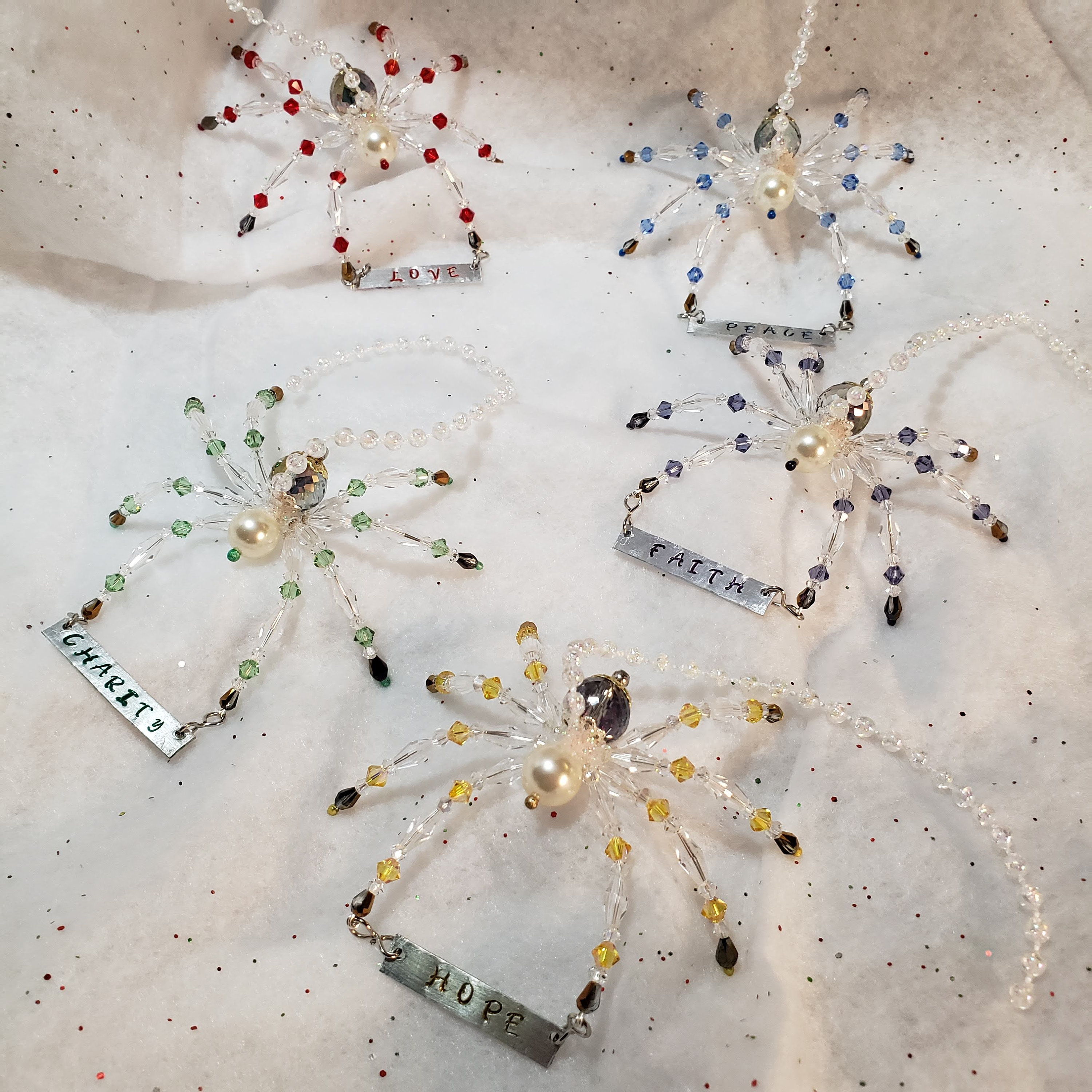 Christmas Spider Ornament Set; Christmas Spider Legend; Holiday Decor ...