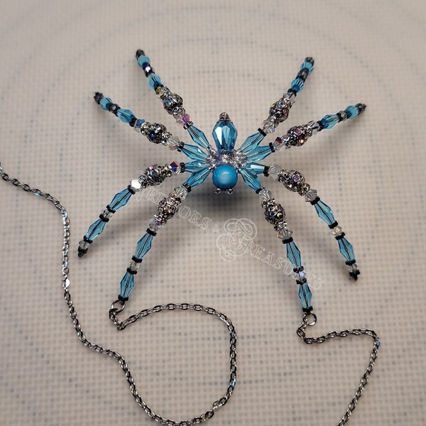 Turquoise Spider - Etsy