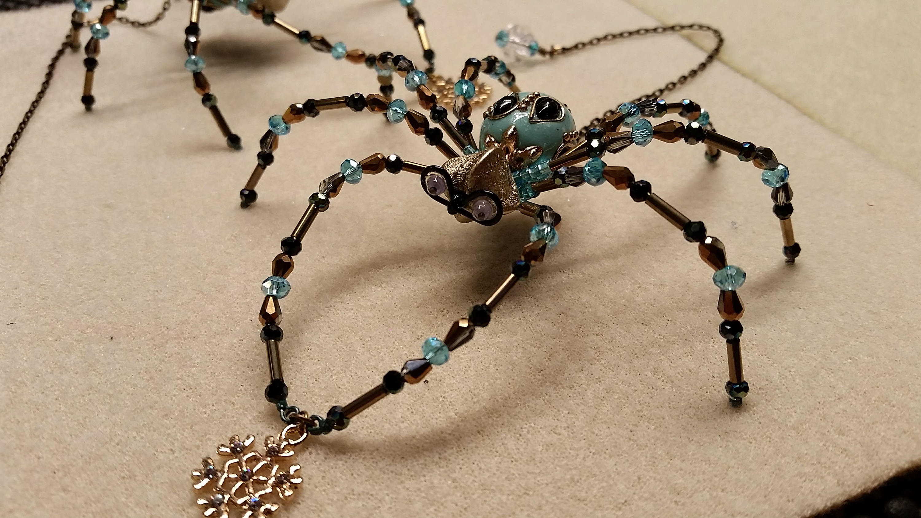 ON HOLD-Twin Christmas Spiders; Christmas Spiders; Twins; Sun Catchers ...