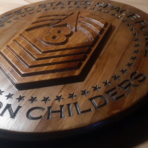 USSF Senior Enlisted Plaques - Chief Master Sergeant Promotion - Senior ...