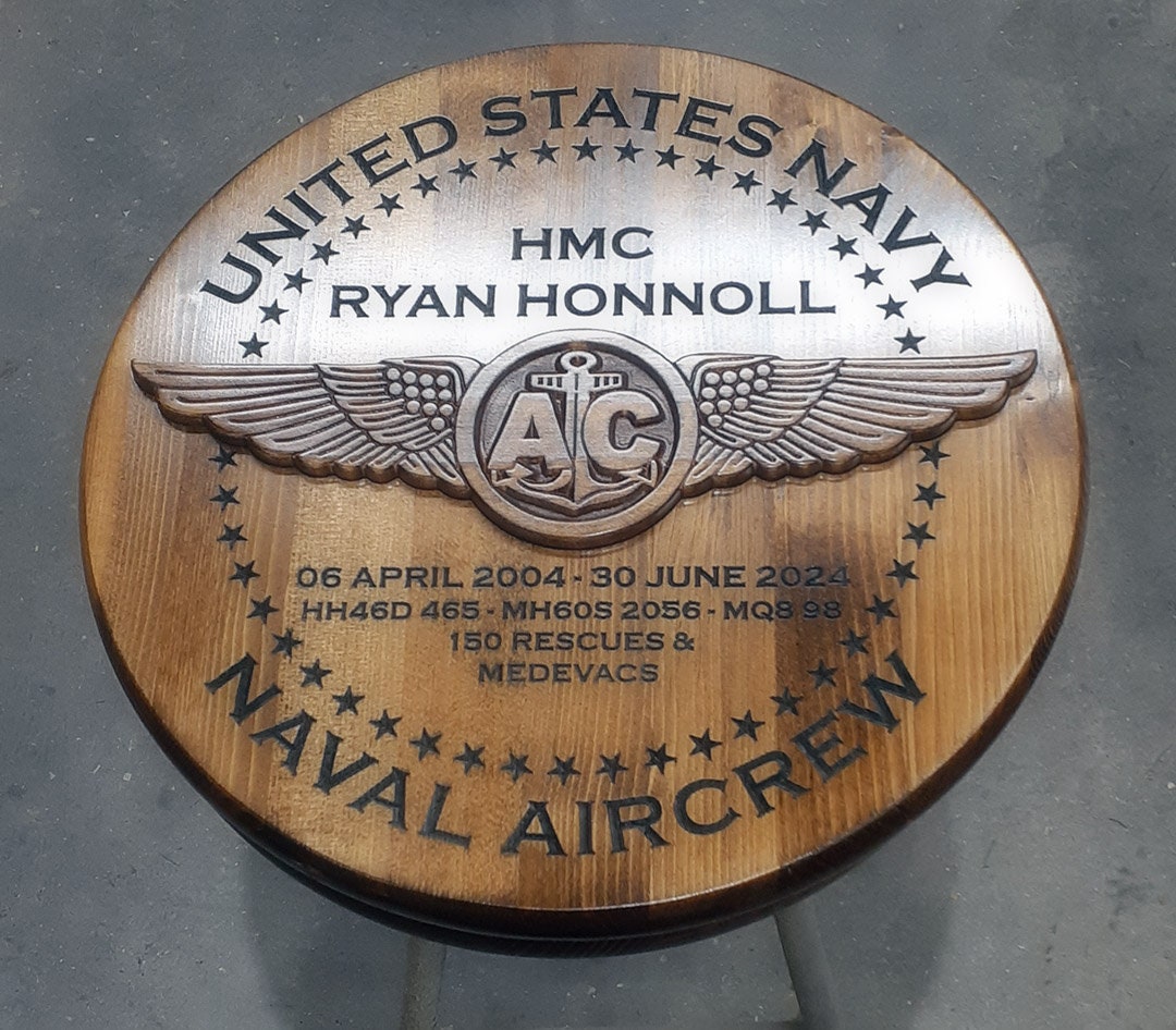 US Naval Aircrew Wings Plaque - Military Signs and Veteran Gifts ...