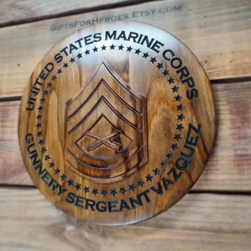 Usmc Plaques - Etsy