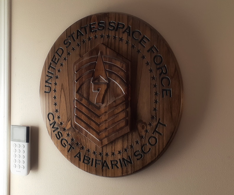 USSF Master Sergeant Series Chief Master Sergeant Promotion - Etsy