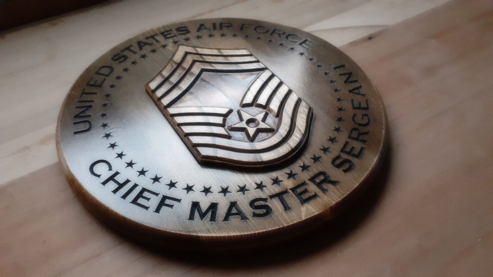 USAF Master Sergeant Series Chief Master Sergeant Promotion - Etsy