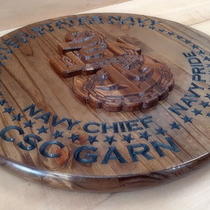 US Navy Chief Petty Officer Plaques - Chief Petty Officer Promotion ...