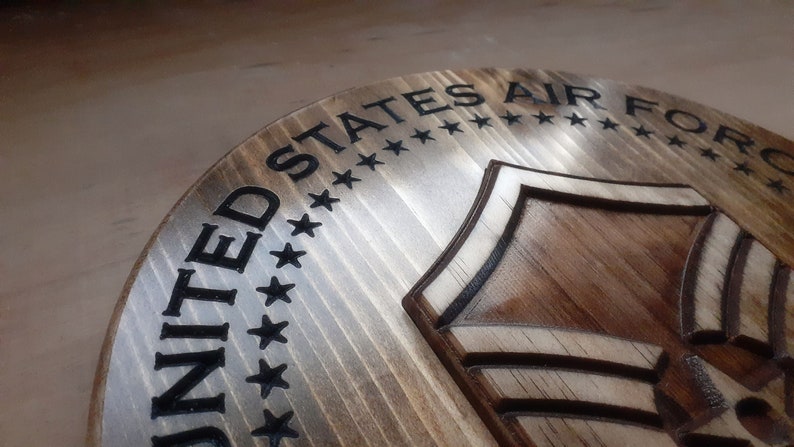 USAF Master Sergeant Series Chief Master Sergeant Promotion - Etsy